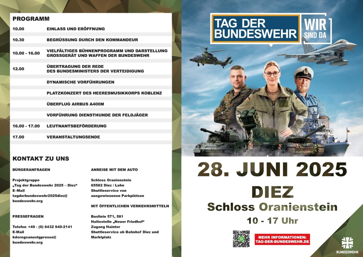 Tag der Bundeswehr (2025) - Krisenkompass.de